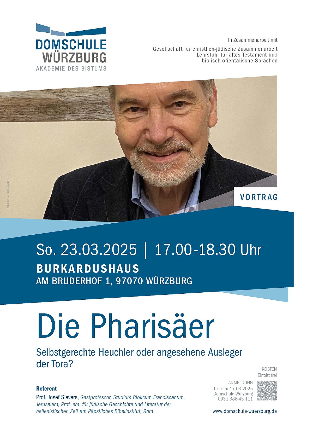 Die Pharisäer - Selbstgerechte Heuchler oder angesehene Ausleger der Tora? Vortrag von Joseph ...